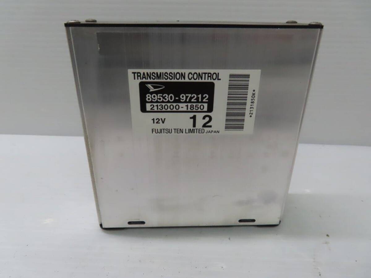 【目立った傷や汚れなし】動作確認済/走行OK F【M0601】H14年 LA-L952S MAX/マックス【RS】ミッションコンピューター/ATコンピューター【89530-97212】【JB ...