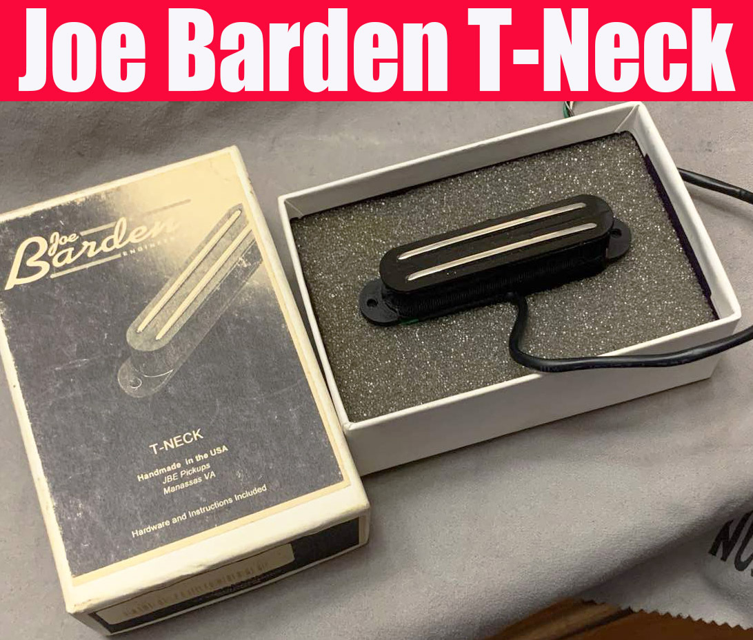 【目立った傷や汚れなし】JOE BARDEN Danny Gatton T-STYLE / T-Neck ピックアップ 【検】 ジョー ...