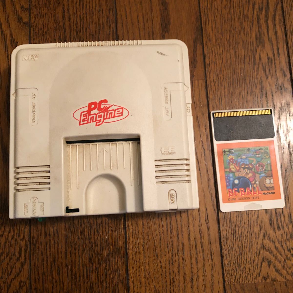 【全体的に状態が悪い】1円スタート 動作未確認 本体のみ ジャンクNEC PC Engine mini PCエンジン ミニ ソフトHU CARD BE BALLの落札情報詳細 - Yahoo ...
