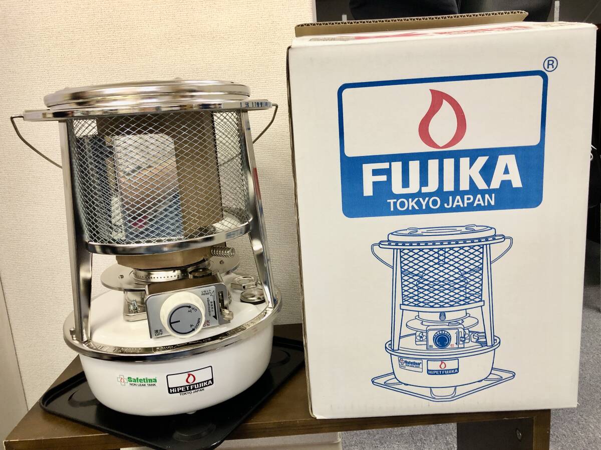 【未使用】【1円スタート！新品・未使用！！】FUJIKAフジカ Hi PET 自然通気形開放式石油ストーブ KSP-229-21C-J2 ...