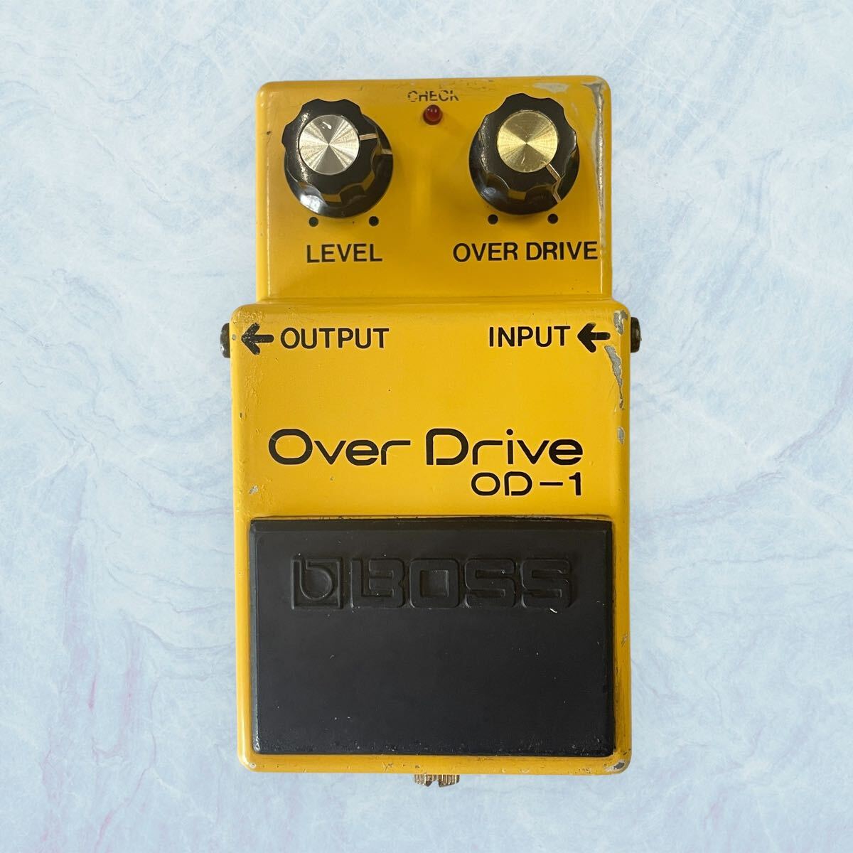 【傷や汚れあり】BOSS ボス Over Drive オーバードライブ OD-1 MADE IN JAPAN 日本製 シリアルナンバー7400 ...