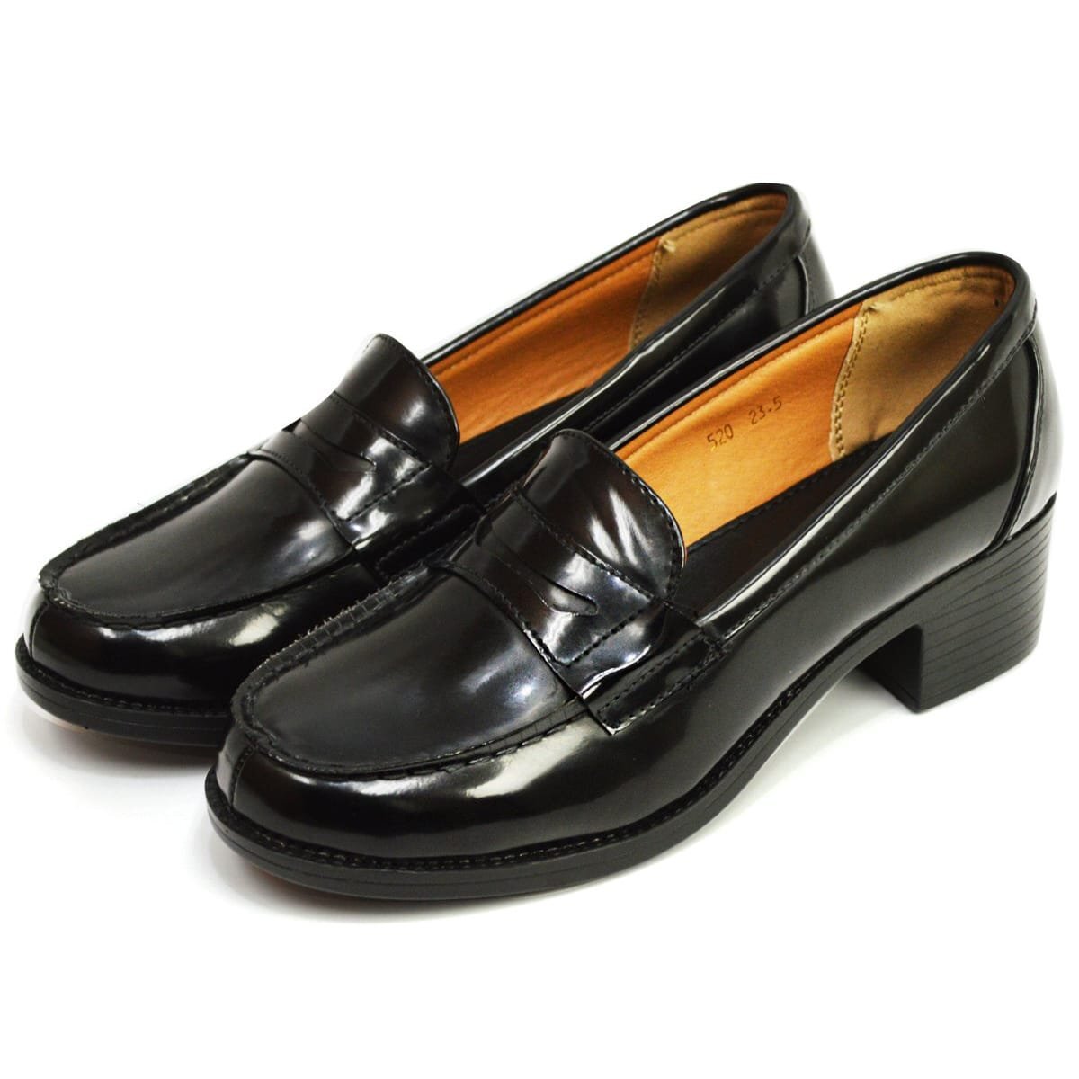 【未使用】新品 25cm レディース 幅広 ローファー 通学 学生靴 5cmヒール 美脚 厚底 3EEE コインローファー 撥水 スリッポン 女子 靴【エコ配送】の落札情報詳細 - ヤフオク ...