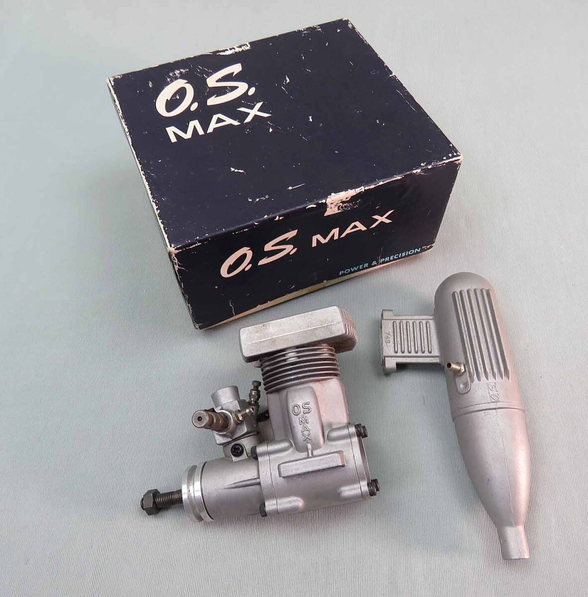 【目立った傷や汚れなし】OS-ENGINE＊MAX 45 F SR＊マフラー付き＊化粧箱入り＊取説無しの落札情報詳細 - ヤフオク落札価格検索 ...
