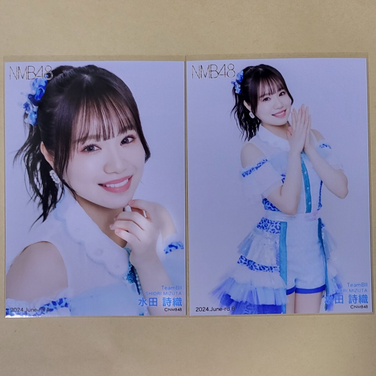 【目立った傷や汚れなし】NMB48 水田詩織 月別ランダム生写真 2024 June-rd vol.1 6月 2種 コンプの落札情報詳細 - ヤフオク落札価格検索 オークフリー