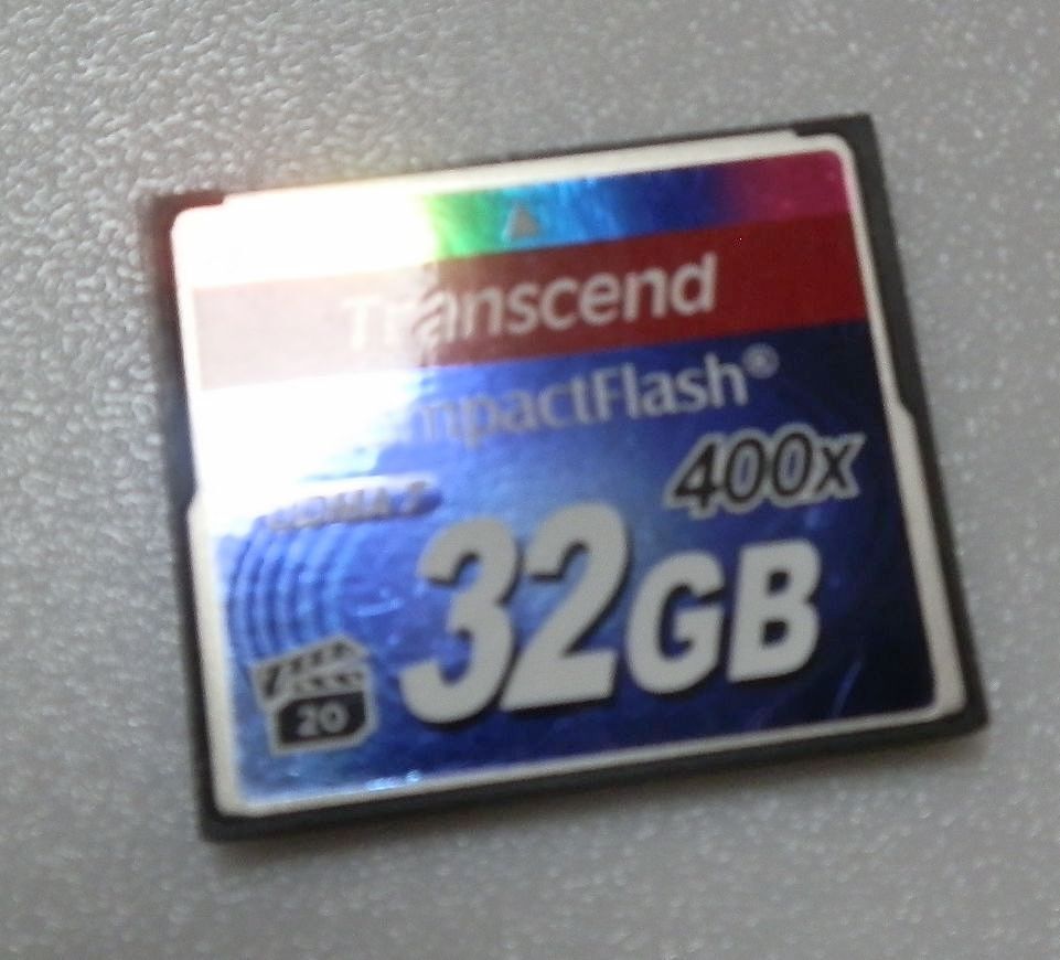 【傷や汚れあり】Transcend トランセンド CompactFlash コンパクトフラッシュ 32G★中古の落札情報詳細 - Yahoo!オークション落札価格検索 オークフリー