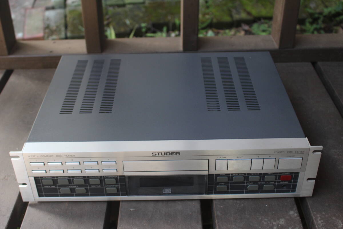 【やや傷や汚れあり】STUDER/スチューダー/A727、CDプレーヤーの難あり品です。の落札情報詳細 - Yahoo!オークション落札価格検索 オークフリー