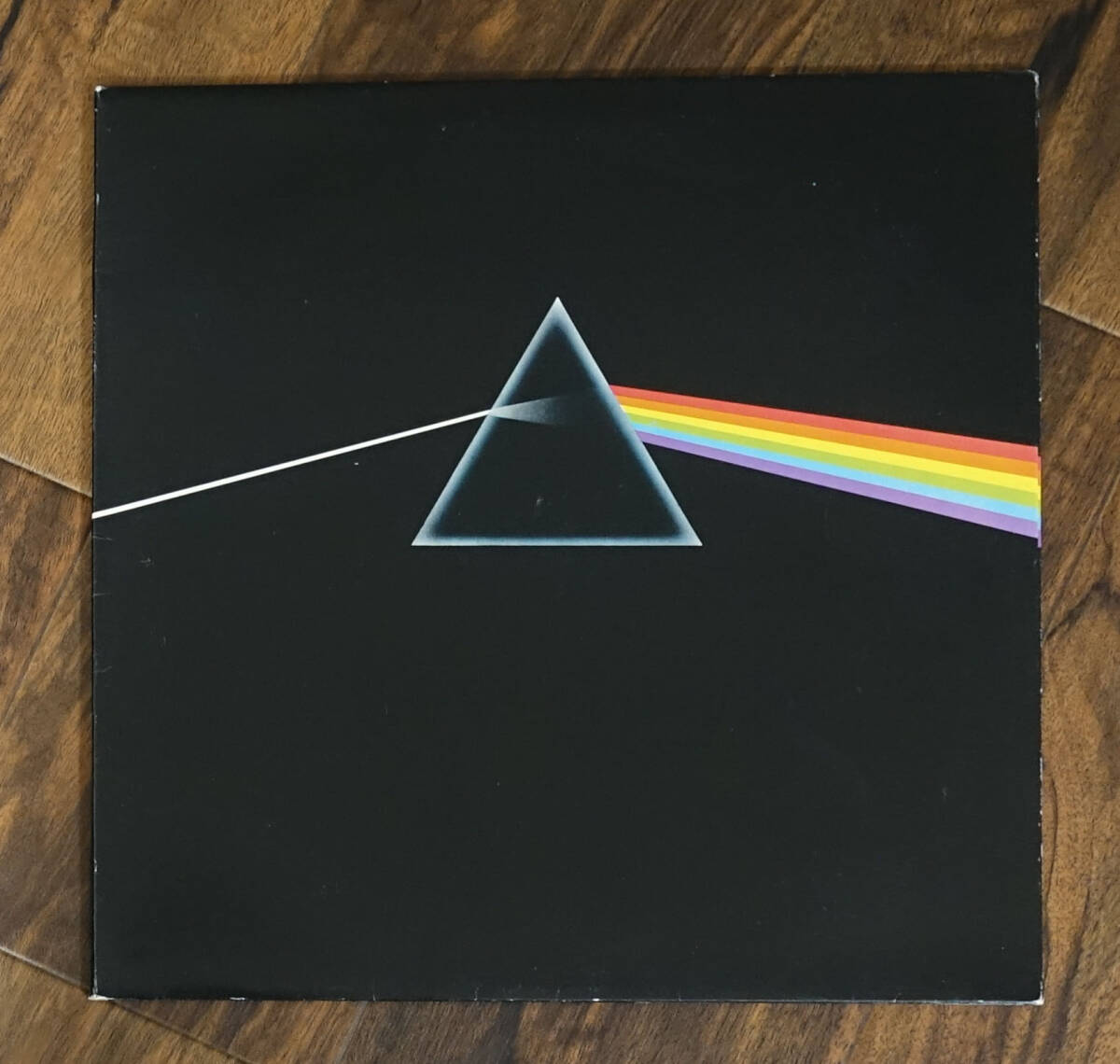 【やや傷や汚れあり】UK Original 初回 HARVEST SHVL 804 1st Solid Blueレーベル The Dark Side of the Moon / Pink ...