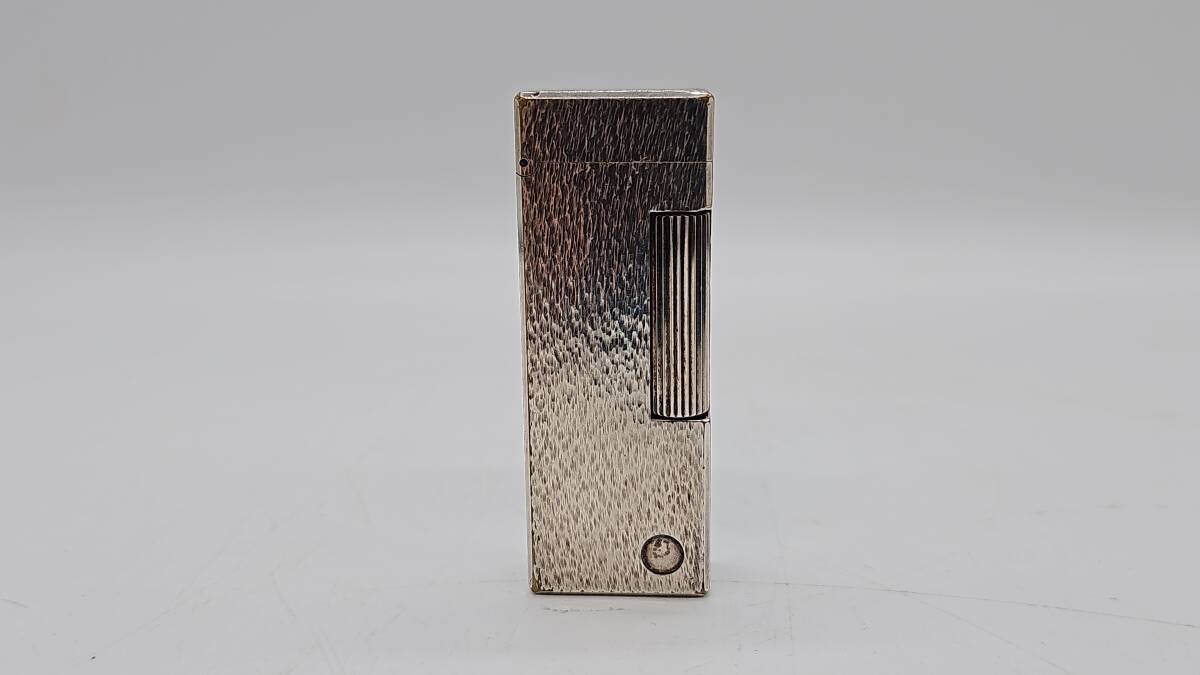 【傷や汚れあり】K3167★ dunhill ダンヒル ガスライター ローラー式 火花確認 シルバーカラー 喫煙具 コレクションの落札情報詳細 ...