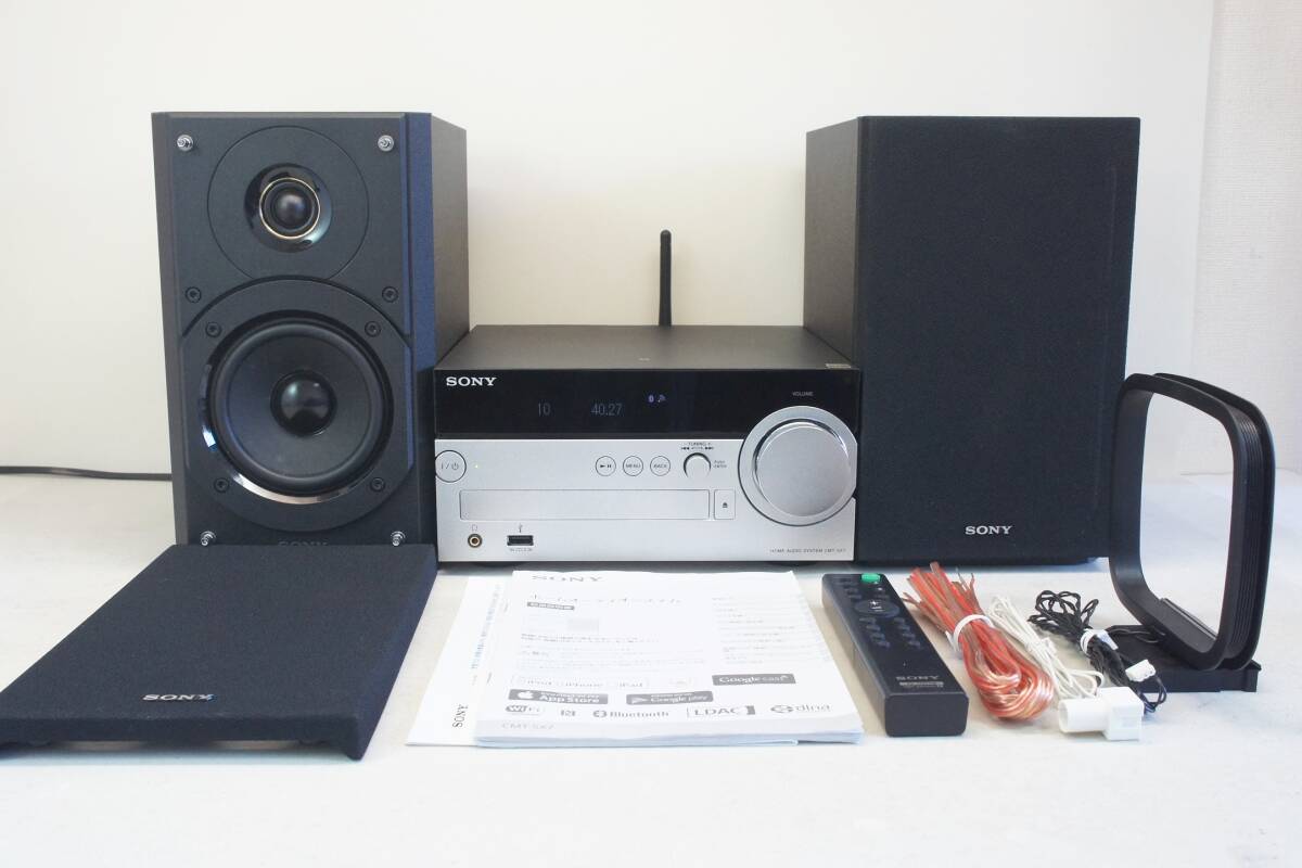 【目立った傷や汚れなし】SONY CMT-SX7 ハイレゾ対応 Bluetooth/ネットワーク機能装備 マルチオーディオコンポの落札情報詳細 ...