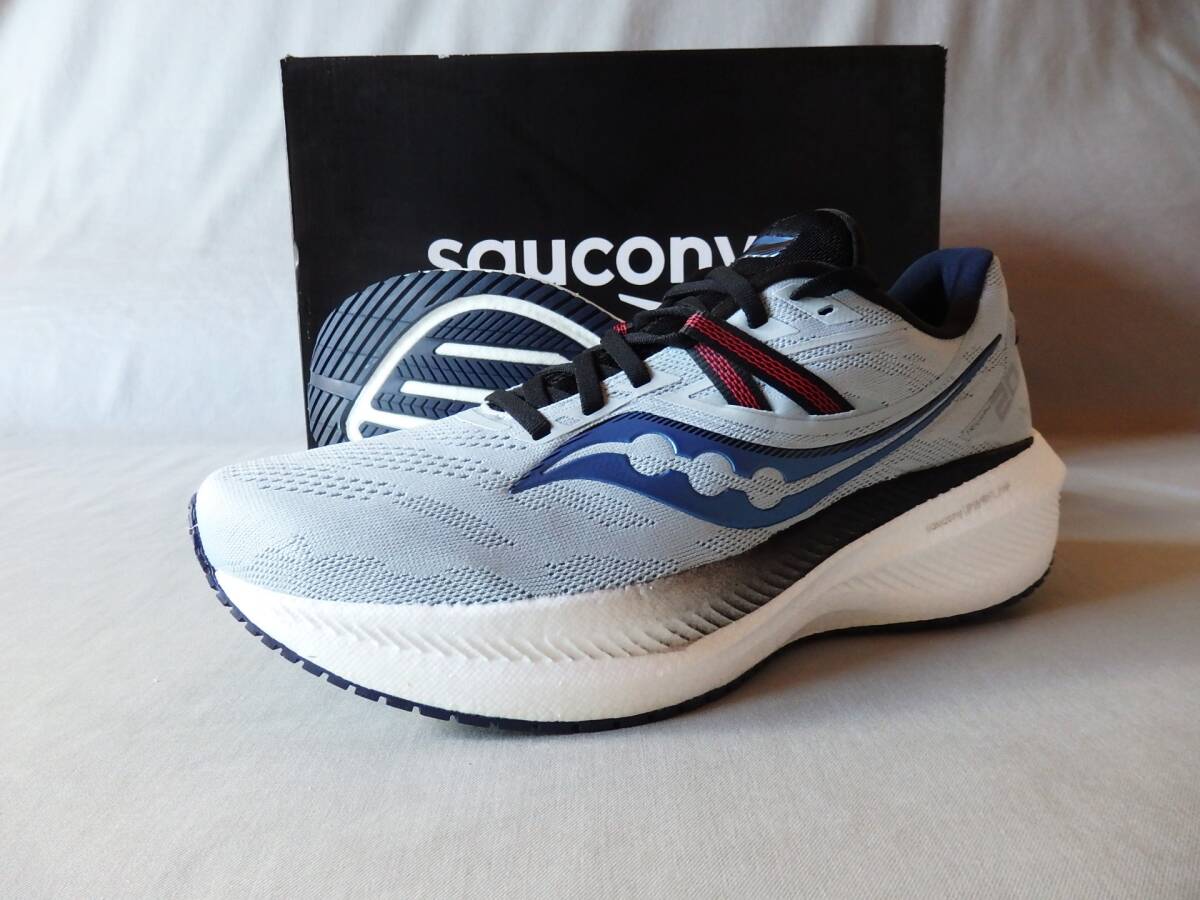 【未使用】27.5cm！新品 saucony(サッカニー) TRIUMPH 20 US9.5(27.5cm)BLUE 反発系/ジョギング/ランニング/マラソンの落札情報詳細 - Yahoo ...