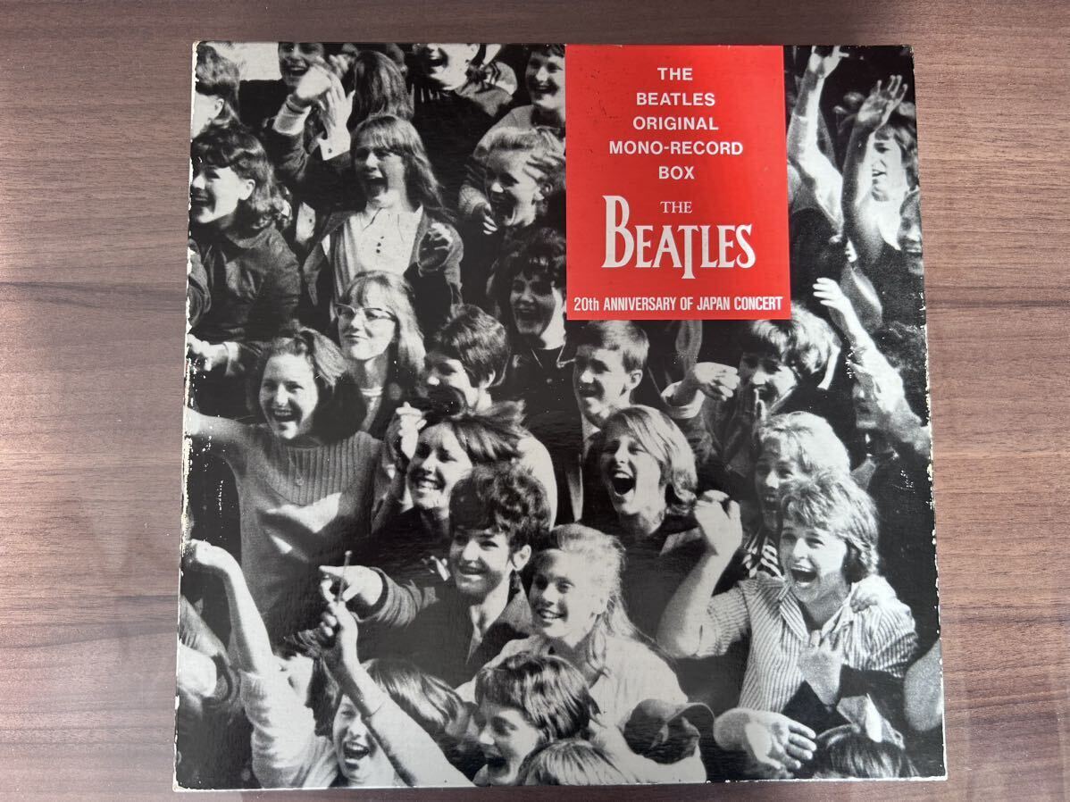 【やや傷や汚れあり】【S069-002】希少LP ビートルズ THE BEATLES ORIGNAL MONO-RECORD BOX 東芝の ...