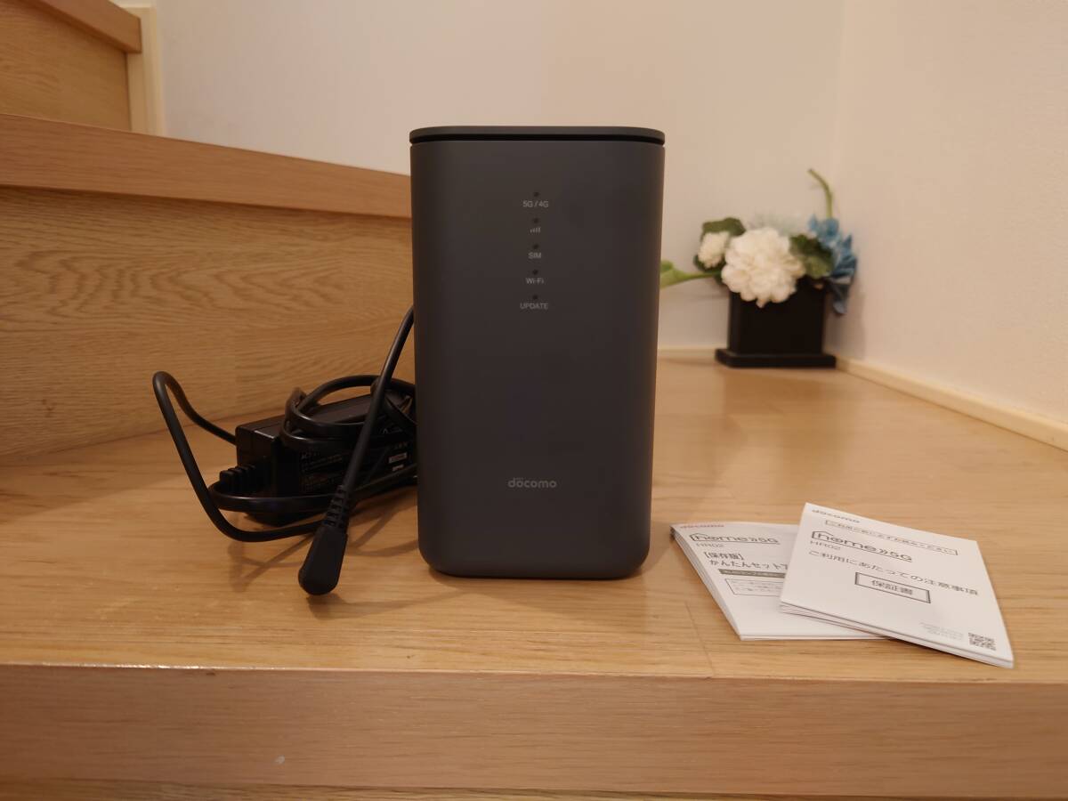 【目立った傷や汚れなし】NTT docomo ドコモ home 5G ドコモ 5G対応 ホームルーター Wi-Fi HR02【箱なし、アダプター付き 現状品 ジャンク 通電のみ】の落札情報詳細 ...