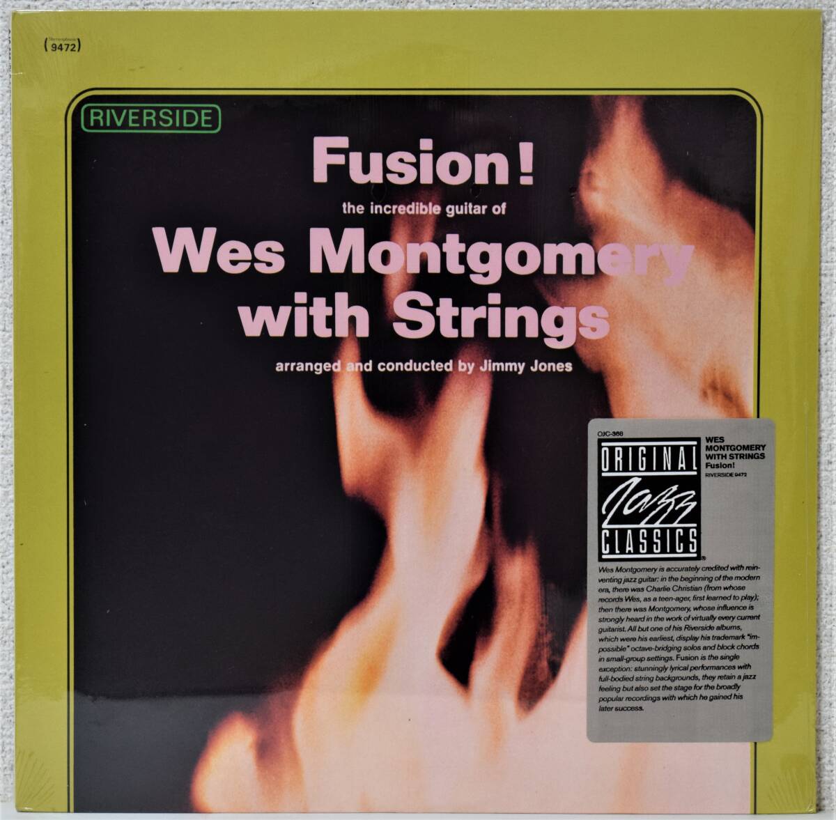 【未使用】未開封 U.S.A.盤 Wes Montgomery with Strings/Fusion! ウェス・モンゴメリー ...