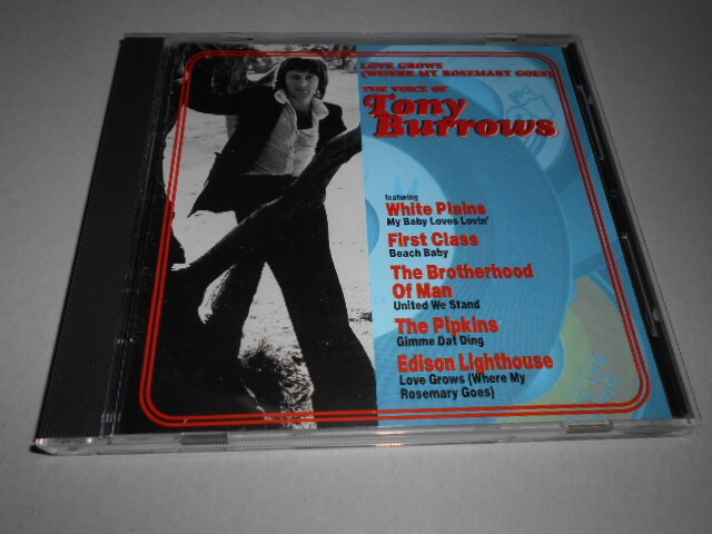 【目立った傷や汚れなし】トニー・バロウズ／LOVE GROWS (WHERE MY ROSEMARY GOES) THE VOICE OF ...