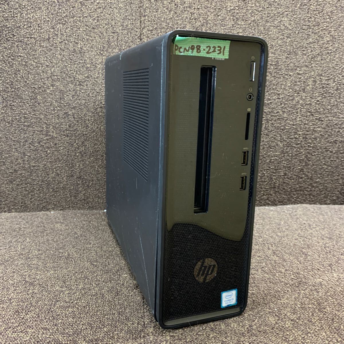 【傷や汚れあり】PCN98-2231 激安 デスクトップPC HP Slim Desktop 290-P0030jp TPC-W049-SF BIOS立ち上がり確認済み HDD.メモリ.CPU ...