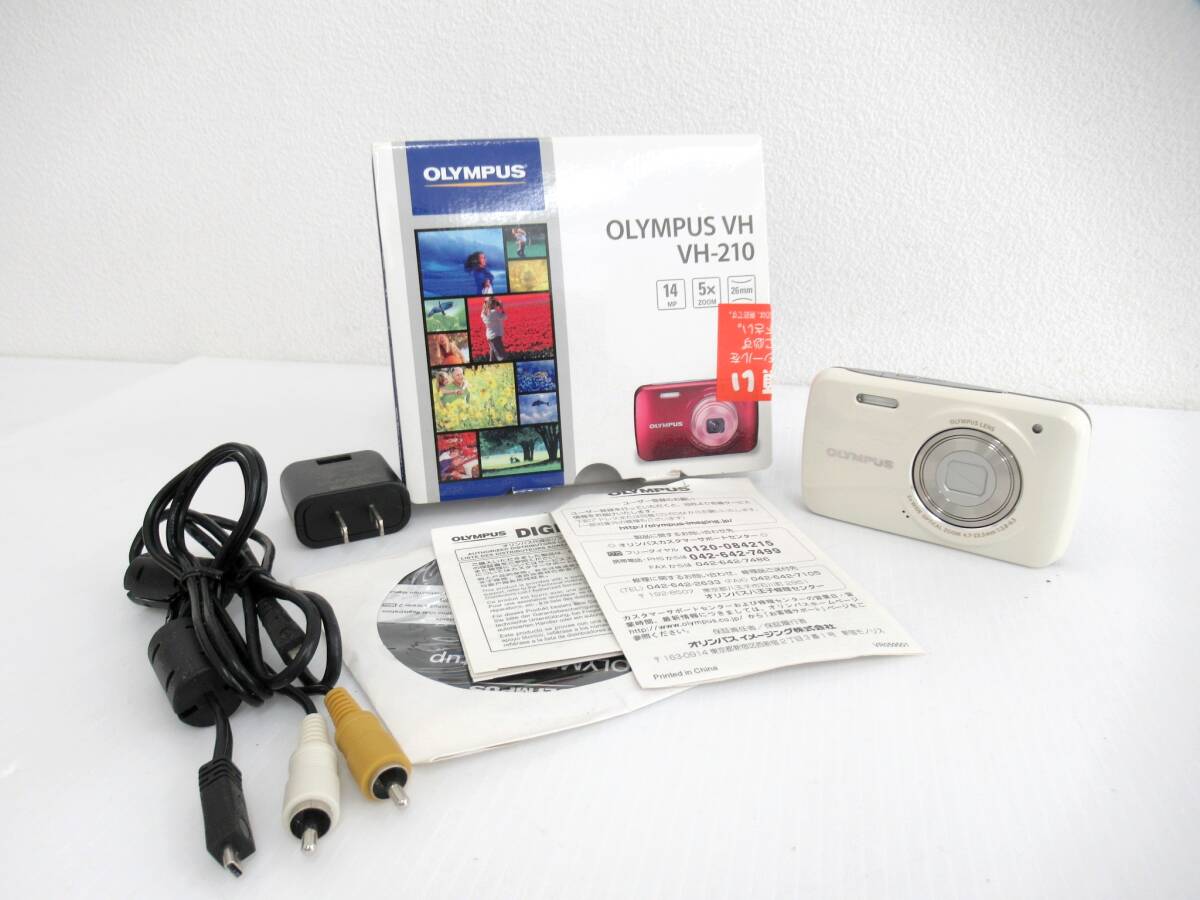 【やや傷や汚れあり】【OLYMPUS/オリンパス】申②324//VH-210/4.7-23.5mm 1:2.8-6.5/箱、充電器有の落札情報詳細 - Yahoo!オークション落札価格検索 ...