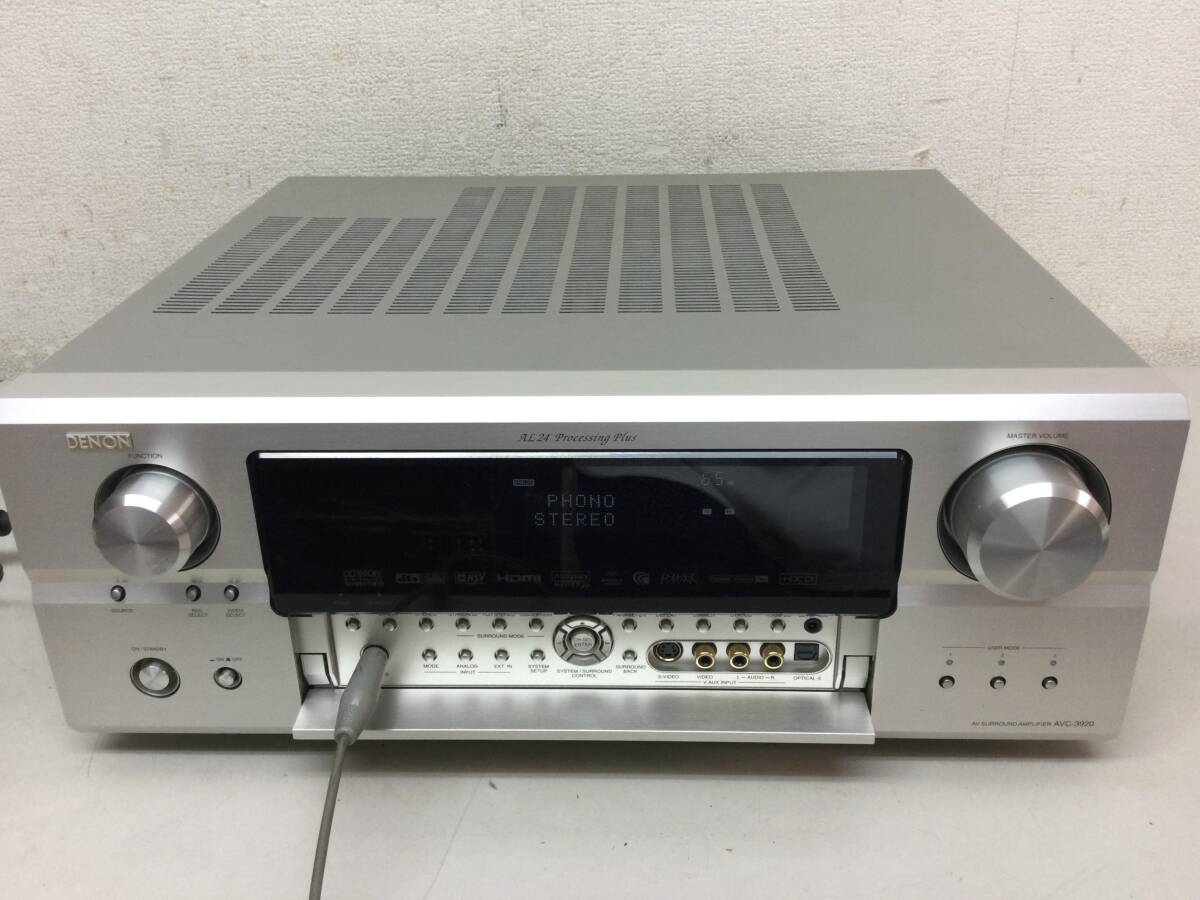 【傷や汚れあり】DENON デノン AVC-3920 レシーバー AVアンプの落札情報詳細 - Yahoo!オークション落札価格検索 オークフリー