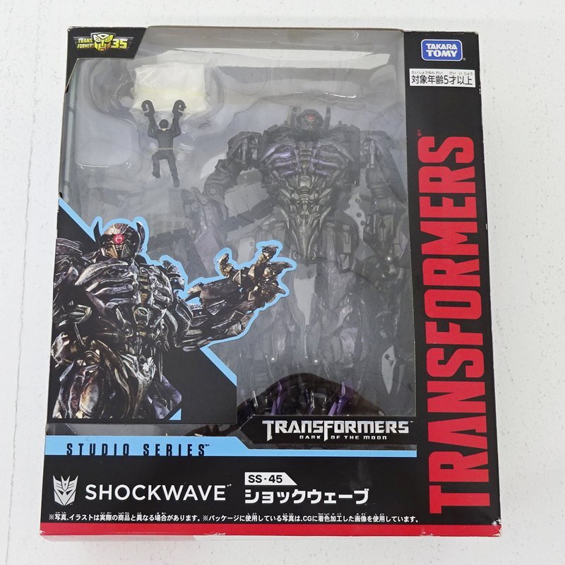 【やや傷や汚れあり】★中古★タカラトミー トランスフォーマー スタジオシリーズ SS-45 ショックウェーブ フィギュア(TAKARA ...