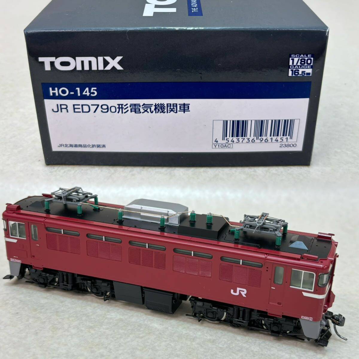 【未使用に近い】E2203★未使用に近い★ TOMIX HO-145 JR ED79-0形 電気機関車 HOゲージ 鉄道模型★美品★動作未確認★同梱不可の落札情報詳細 - Yahoo ...