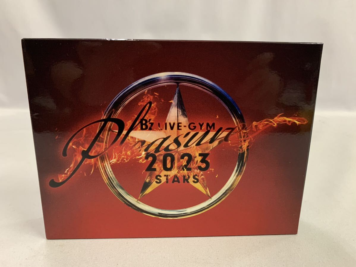 【やや傷や汚れあり】1円～ B’z LIVE-GYM Pleasure 2023 -STARS- Blu-ray 初回生産 アクリルスタンド付 ...