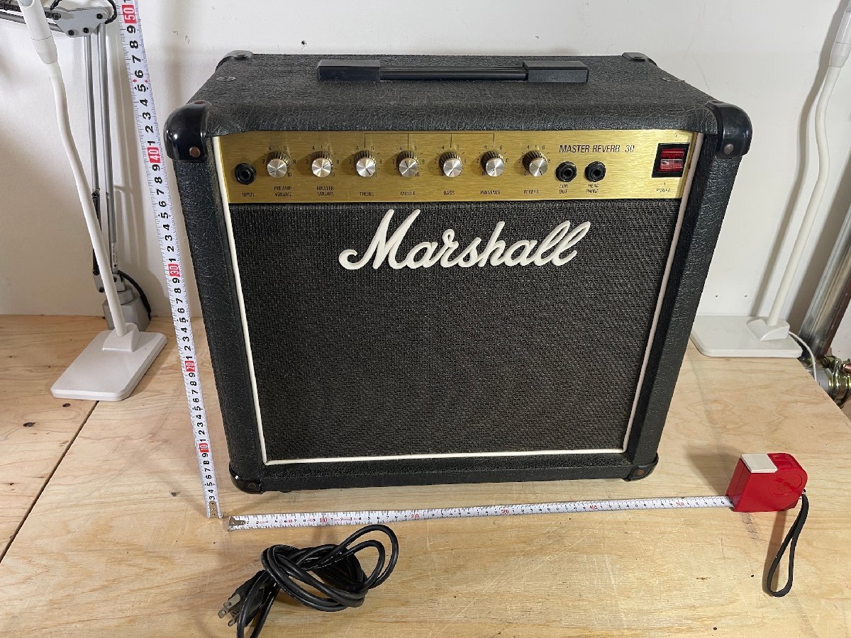【傷や汚れあり】【長期保管品】【難あり】ギターアンプ Marshall マーシャル MASTER REVERB30 model5203【現状品 ...