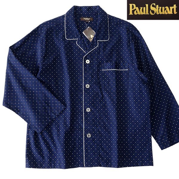 【未使用】新品 ポールスチュアート 日本製 ドット柄 コットン ツイル パジャマ LL 紺 【I46218】 Paul Stuart 上着 メンズ パイピングの落札情報詳細 - Yahoo ...