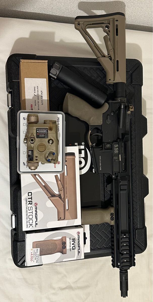 【やや傷や汚れあり】EMG Archwick L119A2 東京マルイ MWS ガスブロ ガスガン カスタム コンプリート Magpul 実物 ...