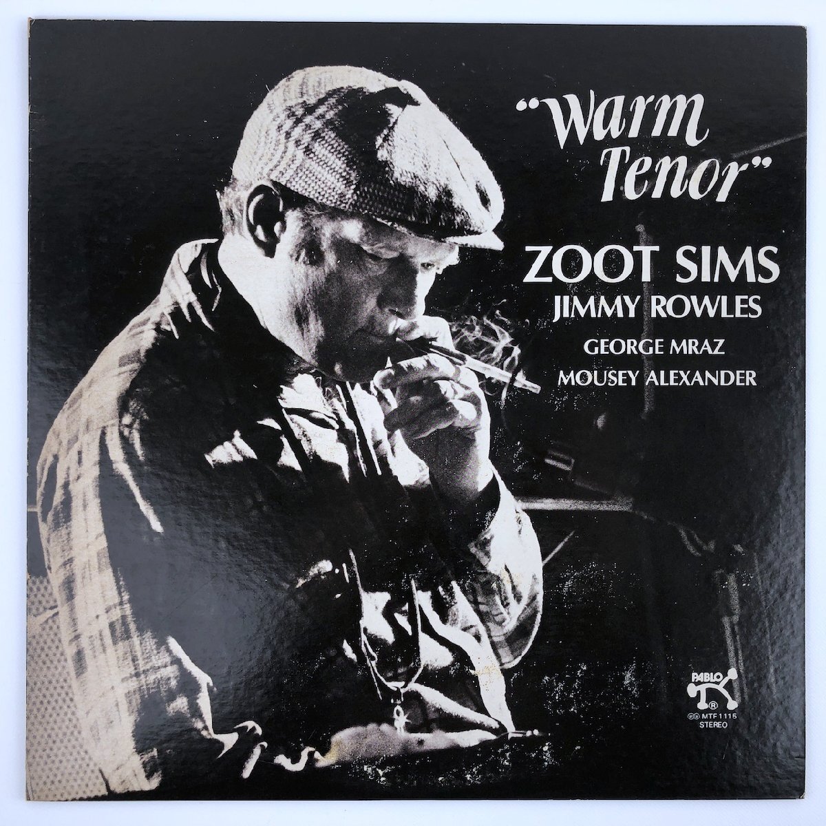 【やや傷や汚れあり】LP/ ZOOT SIMS / WARM TENOR / ズート・シムズ / 国内盤 ライナー PABLO MTF1115 ...