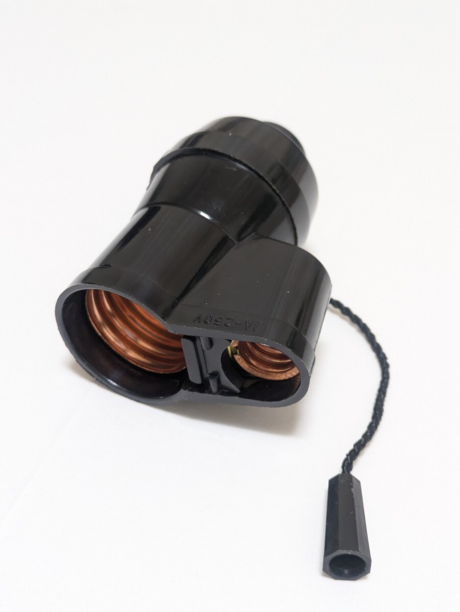 【未使用に近い】【ジャンク扱い】三ツ星電気製作所 2号形 プルソケット 41-1748 1A-250V E26+E11 ねじ式 レトロ照明 mitsuboshi 豆電球 親子ソケットの落札情報 ...