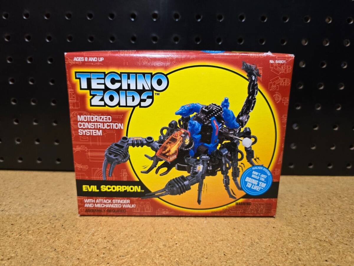 【未使用】Techno Zoids "Evil Scorpion" Motorized Construction System - 1994 ...