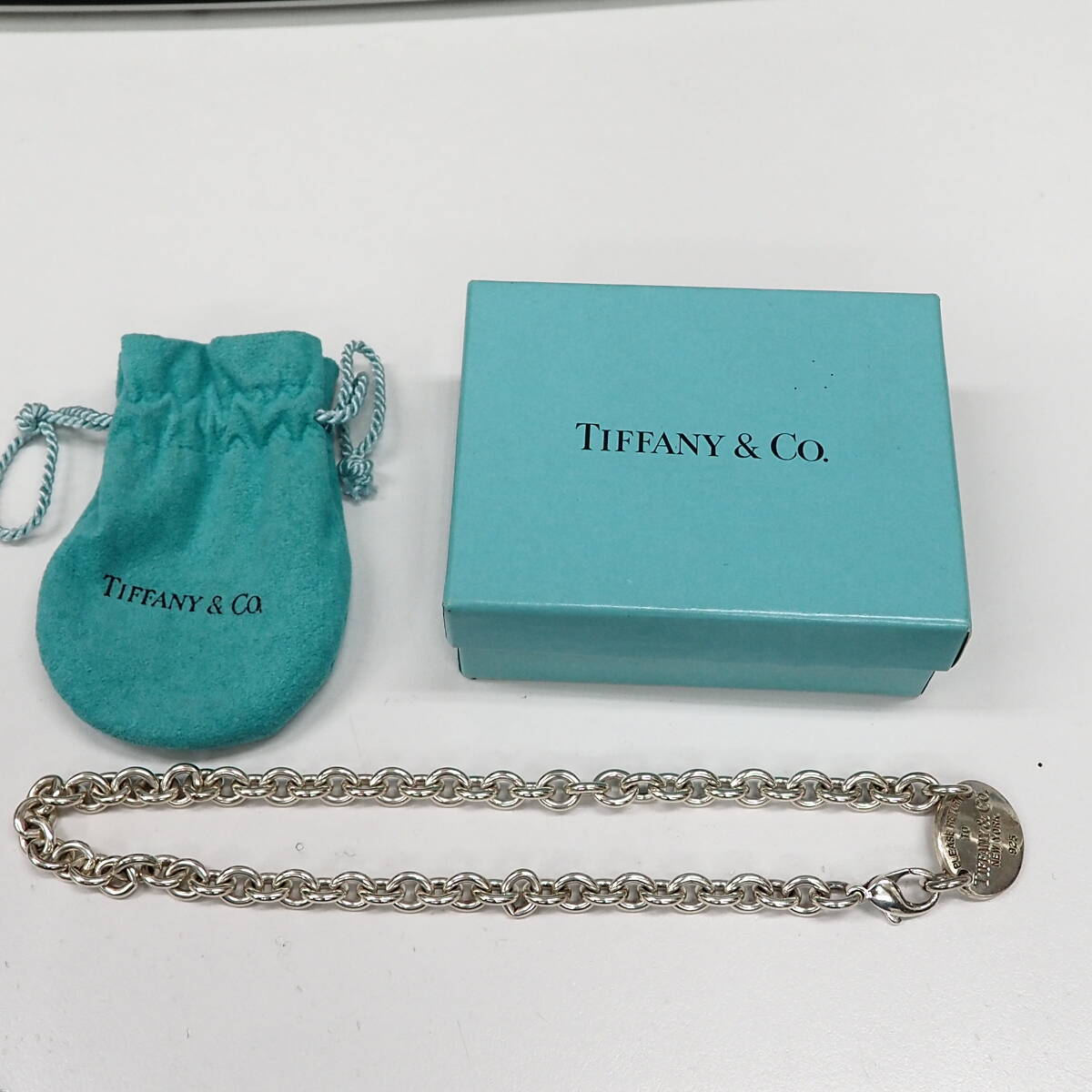 TIFFANY&Co ティファニー SILVER SV 925 リターントゥ ロゴ オーバル タグ プレート ペンダントトップ ロング ボールチェーン ネックレスの落札情報詳細 - Yahoo ...