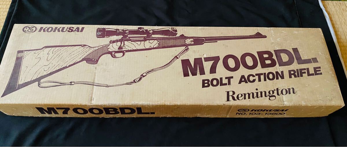 【傷や汚れあり】レミントン コクサイ ボルトアクション ライフル M700 BDL NO.103-13800 ビンテージ エアガン 現状品の落札情報詳細 - Yahoo!オークション落札価格 ...
