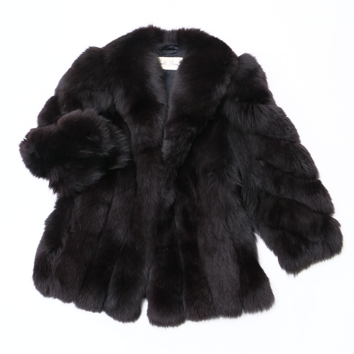 【目立った傷や汚れなし】GQ7131 SAGA FOX ROYAL/サガフォックス ロイヤル/Belle Vison フォックスファーコート/ジャケット 本毛皮/リアルファー サイズ11の落札 ...