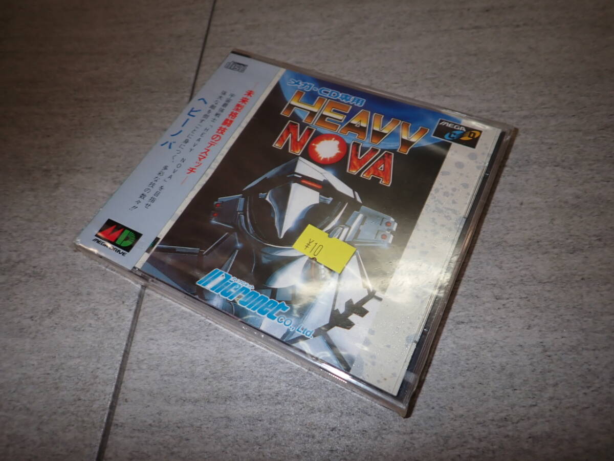 【やや傷や汚れあり】未開封 メガドライブ MCD MD セガ メガCD ソフト ヘビーノバ G01/B593の落札情報詳細 - Yahoo!オークション落札価格検索 オークフリー