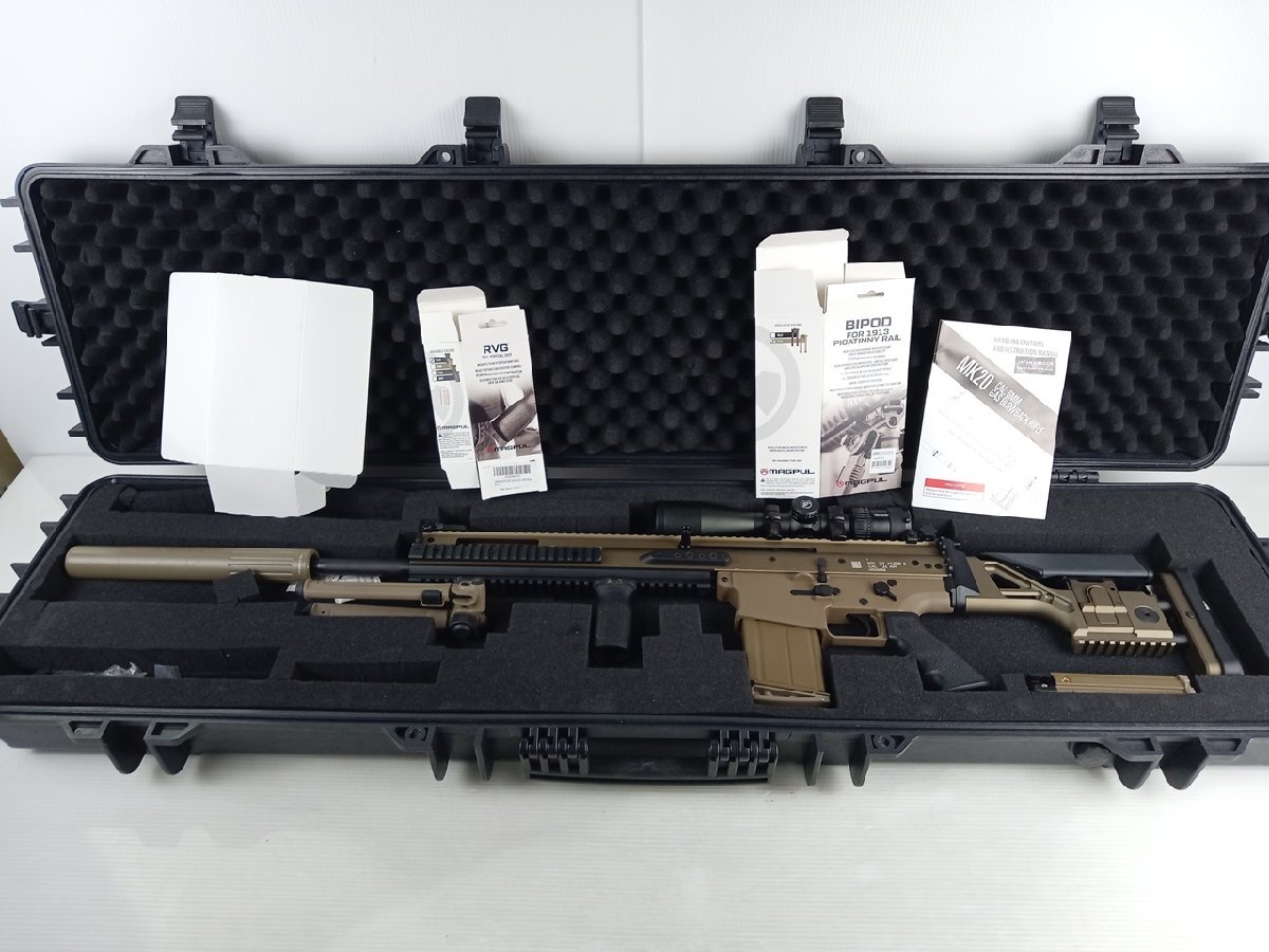 【やや傷や汚れあり】[B6D-611-023] VFC ガスブローバックライフル GB MK20SSR オプションパーツ付き ミリタリー 動作確認済み 中古の落札情報詳細 - Yahoo ...