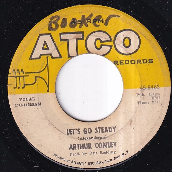 【やや傷や汚れあり】Arthur Conley - Sweet Soul Music / Let's Go Steady (B) SF ...