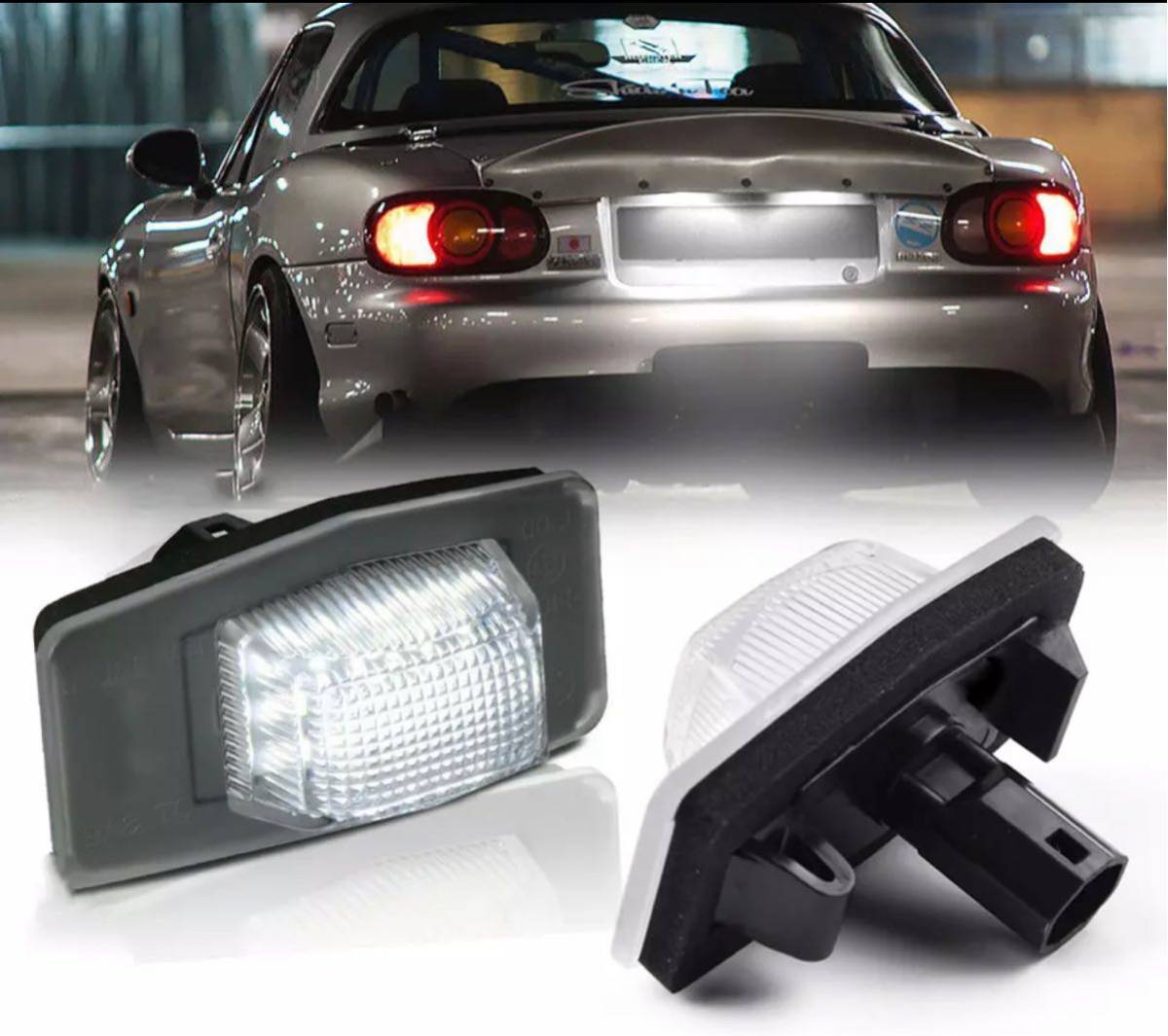 【未使用】【安心の4ヶ月保証】マツダ NB系 ロードスター NB6C NB8C LED ナンバー灯 ライセンスランプ 純正 交換タイプ カプラーオン T10 バルブの落札情報詳細 ...