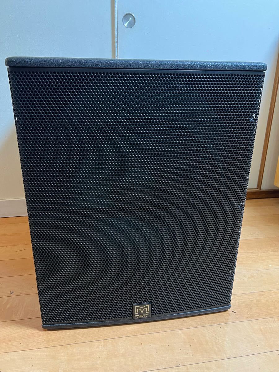 【やや傷や汚れあり】MARTIN AUDIO BLX118 サブウーファーMartin Audio/マーチンオーディオ Blackline ...