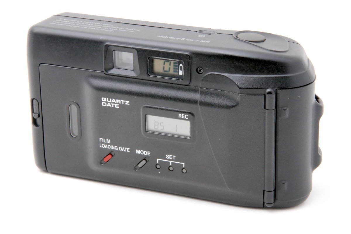 【目立った傷や汚れなし】【概ね美品】Canon Autoboy 3 Quartz Date MK 海外英語表記モデル キヤノン オートボーイ ...