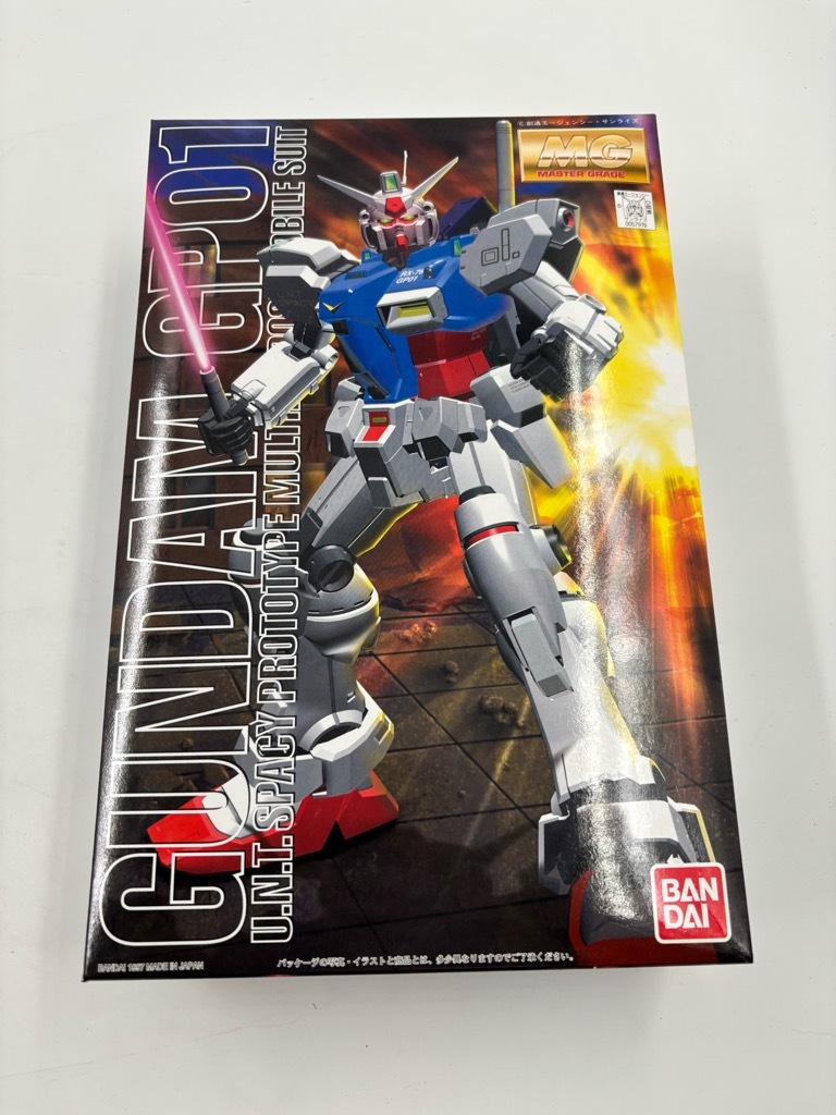 【未使用】b-d653★未組立 バンダイ/BANDAI MG 1/100 RX-78 GP01 地球連邦軍多用途モビルスーツ ガンダム試作1号機 プラモデル/ガンプラの落札情報詳細 ...