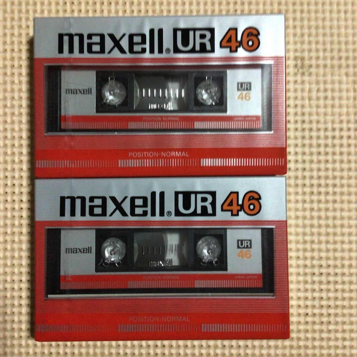 【未使用】maxell UR 46 ノーマルポジション カセットテープ2本セット【未開封新品】 の落札情報詳細 - Yahoo!オークション落札価格検索 オークフリー