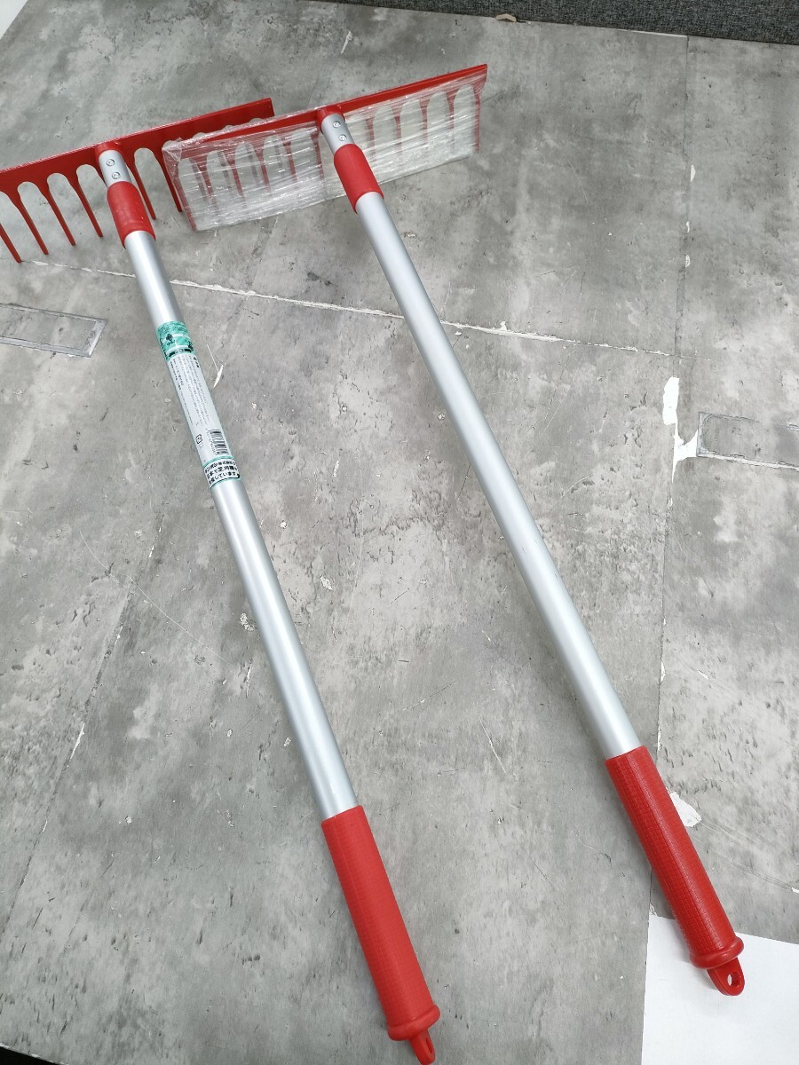 【やや傷や汚れあり】0612r1108 キンボシ(Kinboshi) ゴールデンスター(Kinboshi)芝生のサッチ取りレーキ12本爪伸縮アルミ柄付4036※同梱不可※の落札情報詳細 ...