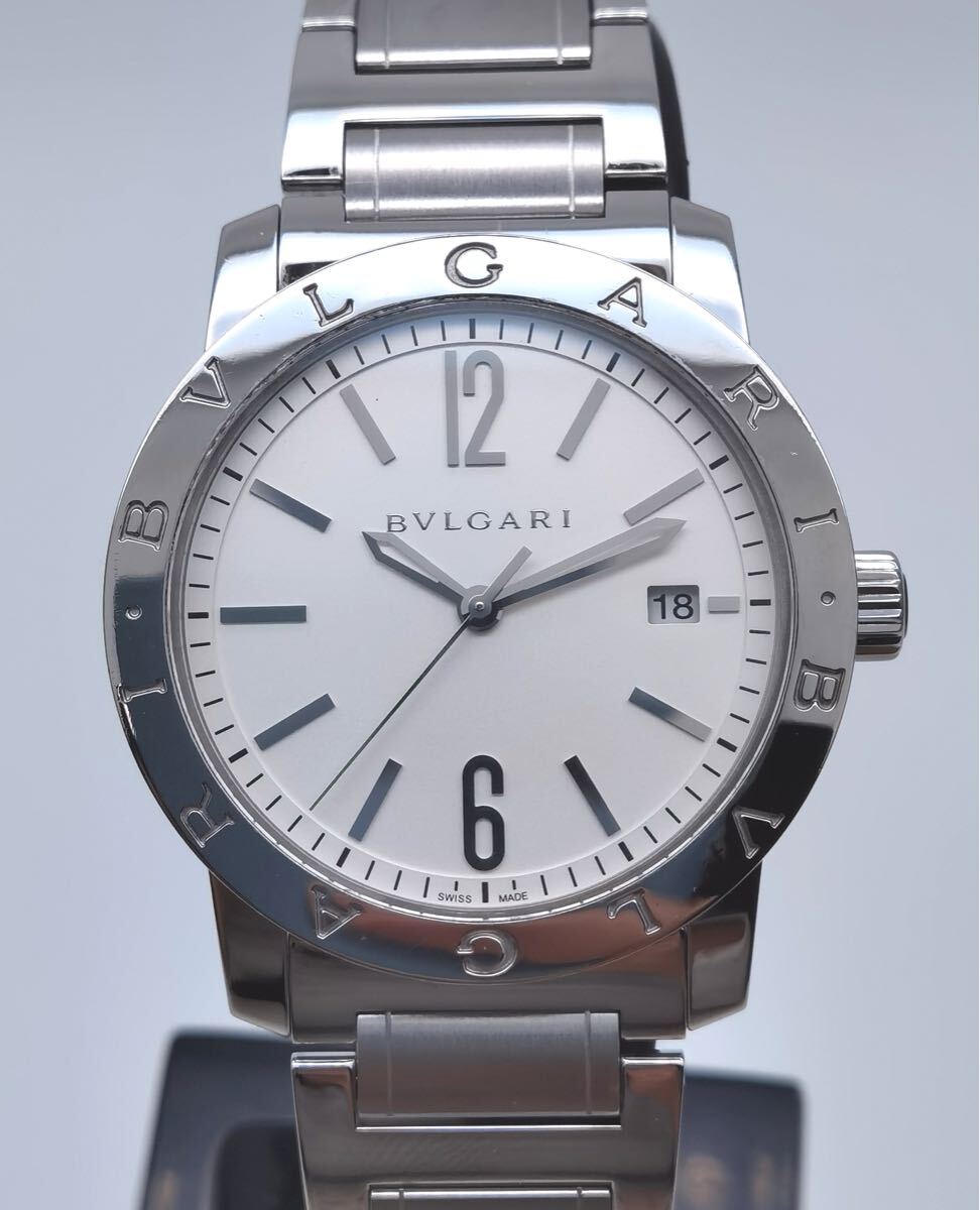 【やや傷や汚れあり】中古 ブルガリ BVLGARI ブルガリブルガリ BB39S デイト シルバー文字盤 SS ステンレス 裏スケルトン メンズ 自動巻き 腕時計の落札情報詳細 - Yahoo ...