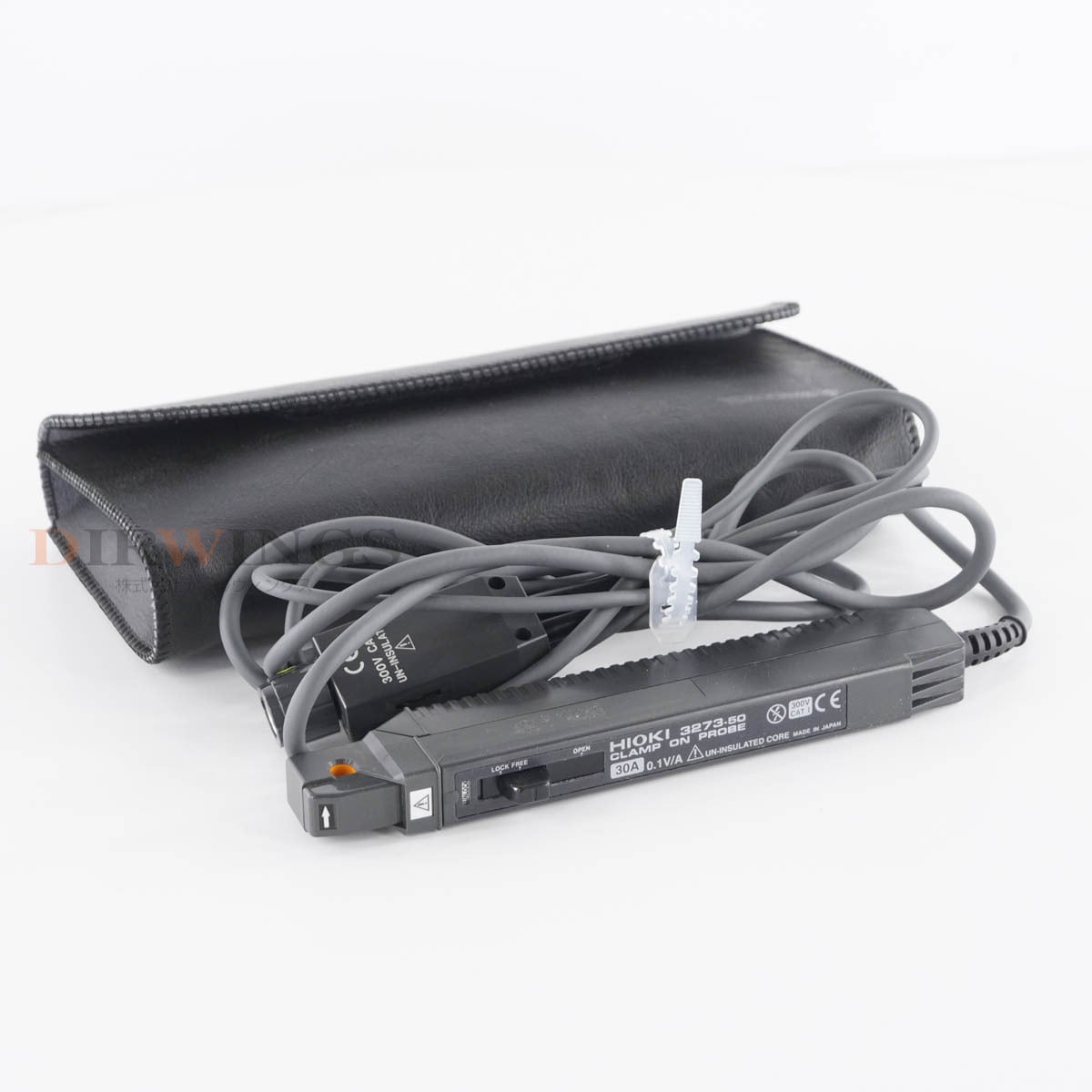 【傷や汚れあり】[DW] 8日保証 3273-50 HIOKI 30A 日置 CLAMP ON PROBE クランプオンプローブ 電圧プローブ ...