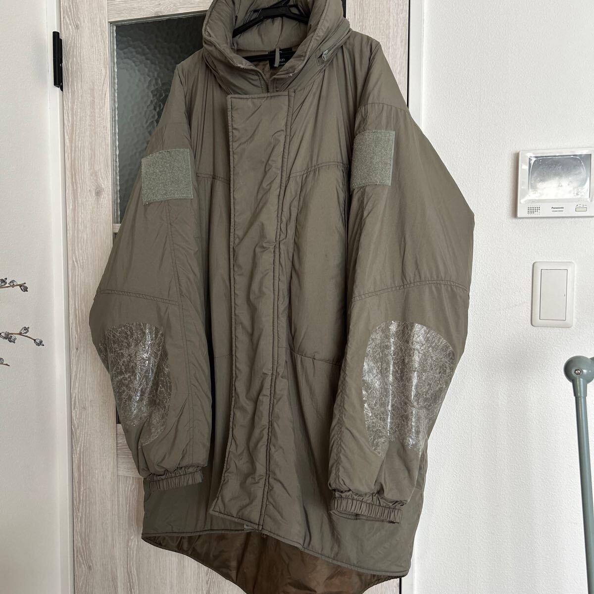 【やや傷や汚れあり】米軍実物 PCU LEVEL7 JACKET TYPE2 halys Sekri社製 モンスターパーカー プリマロフト ...