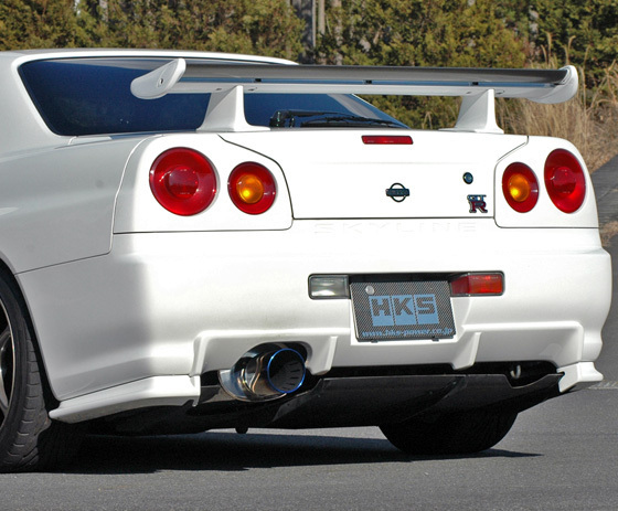 【未使用】個人宅発送可能 HKS Super Turbo Muffler スーパーターボ マフラー ニッサン スカイラインGT-R BNR34 RB26DETT 99/01-02/08 ...