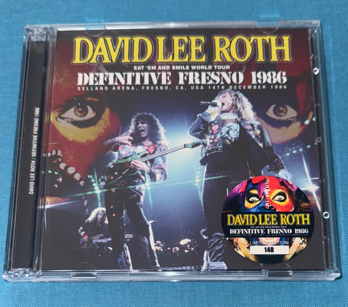 【未使用に近い】DAVID LEE ROTH DEFINITIVE FRESNO 1986 DVDR付きの落札情報詳細 - Yahoo ...