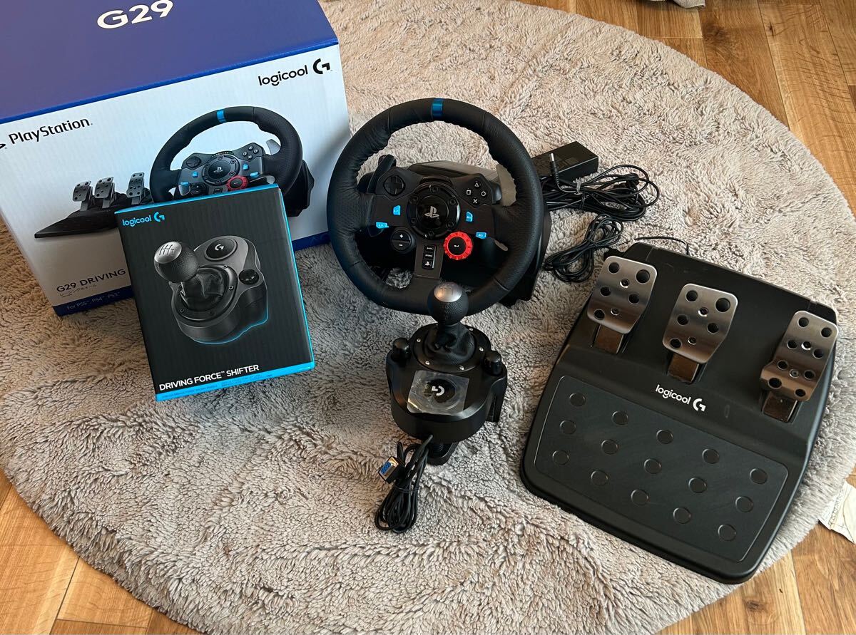 【やや傷や汚れあり】Logicool G USB ハンコン G29 Gシフター付きの落札情報詳細 - Yahoo!オークション落札価格検索 オークフリー
