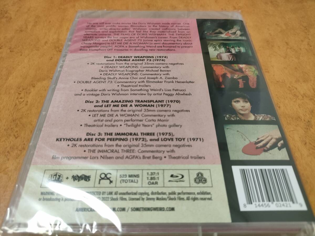 【未使用】The Films of Doris Wishman: The Twilight Years 未開封輸入盤Blu-ray チェスティ ...