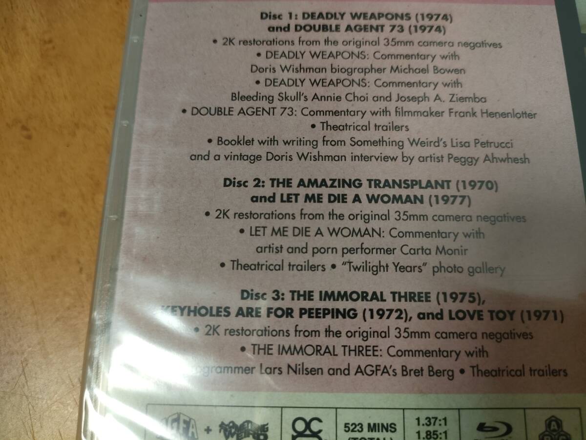 【未使用】The Films of Doris Wishman: The Twilight Years 未開封輸入盤Blu-ray チェスティ ...